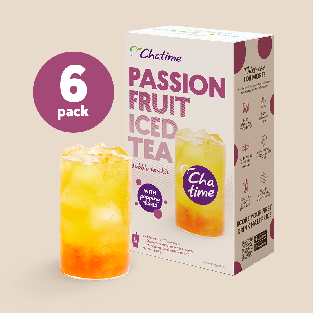Passionfruit Iced Tea 6 Pack - Chatime